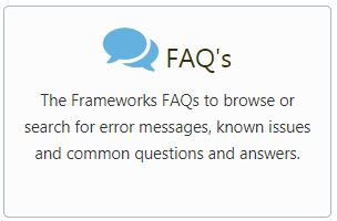 Welcome to Frameworks